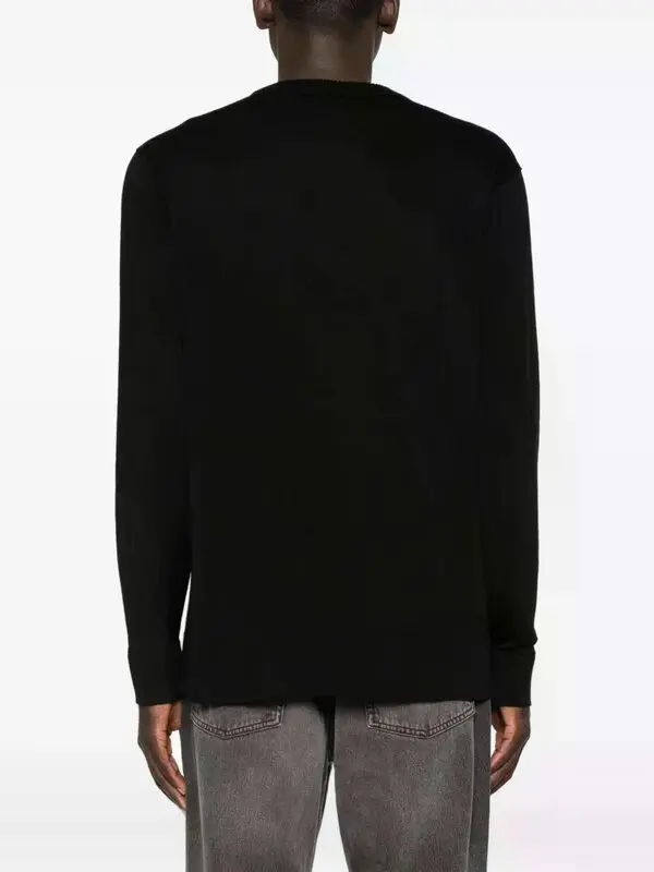 C.P. COMPANY Crew-neck Wool-silk Blend Sweater