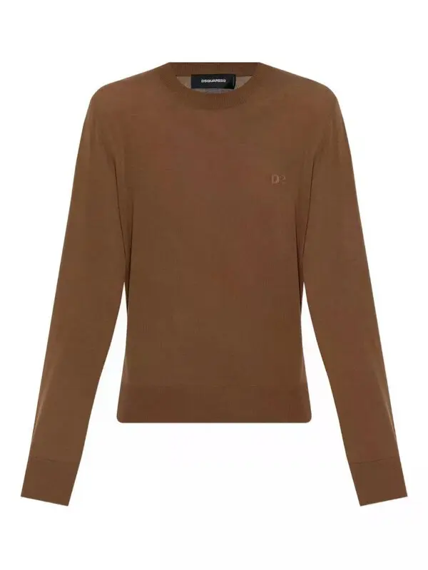 Dsquared2 Wool Sweater - Brown