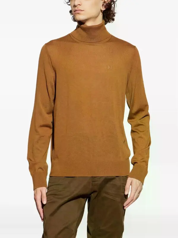Dsquared2 Logo Turtleneck Sweater