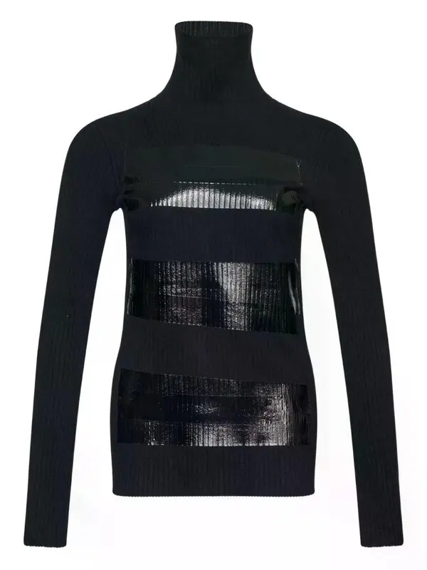 MAISON MARGIELA Ribbed Turtleneck Sweater