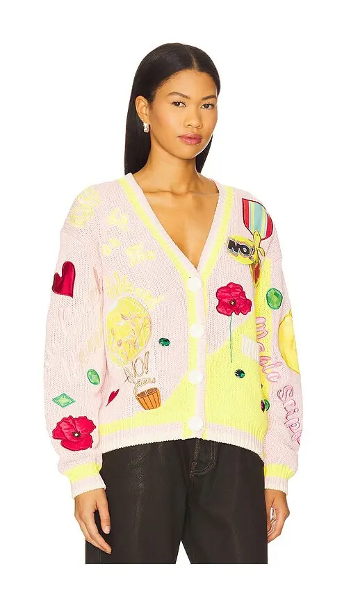 NO! JEANS Wizard Of Oz Cardigan In ,yellow