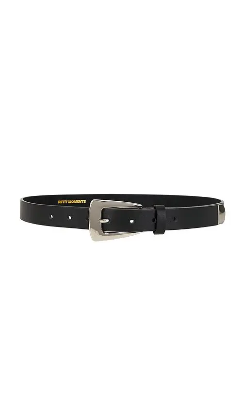 PETIT MOMENTS Reverie Belt - Black & Silver