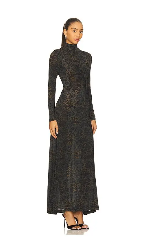 Ulla Johnson Koa Jersey Turtleneck Dress