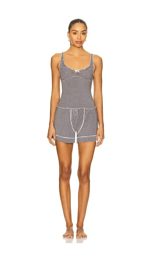 WeWoreWhat Lettuce Edge Tank