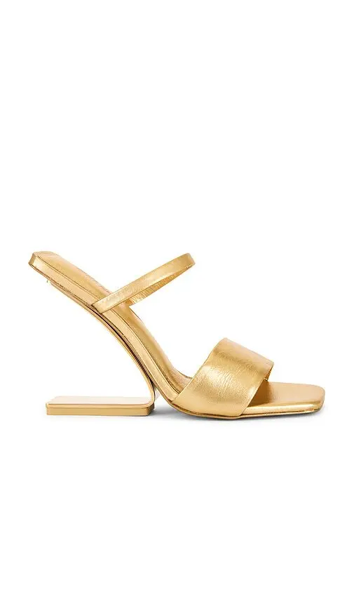 Cult Gaia Rene Metallic Sandal - Brass
