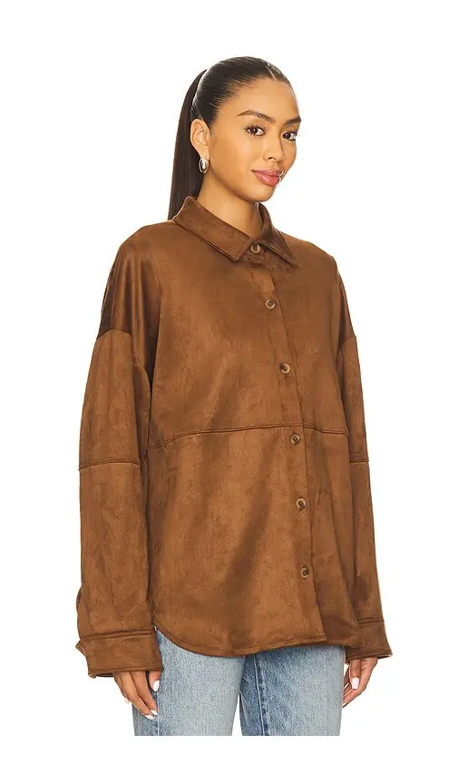 Tularosa Elyse Faux Suede Shacket