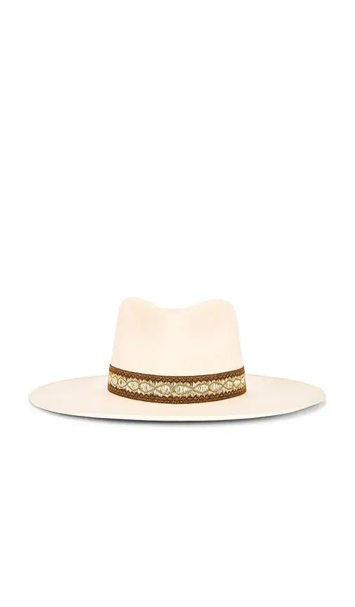 Lack Of Color Rancher Special Fedora Hat - Cream