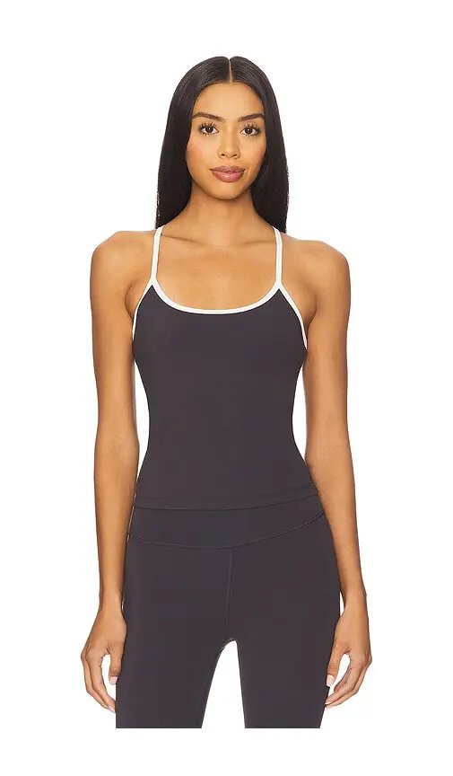 Splits59 Air Weight Tank Top - Graphite & White