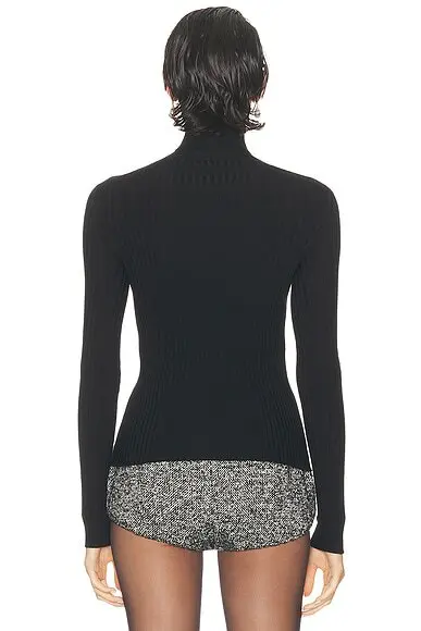 Dolce & Gabbana Ribbed Turtleneck Sweater