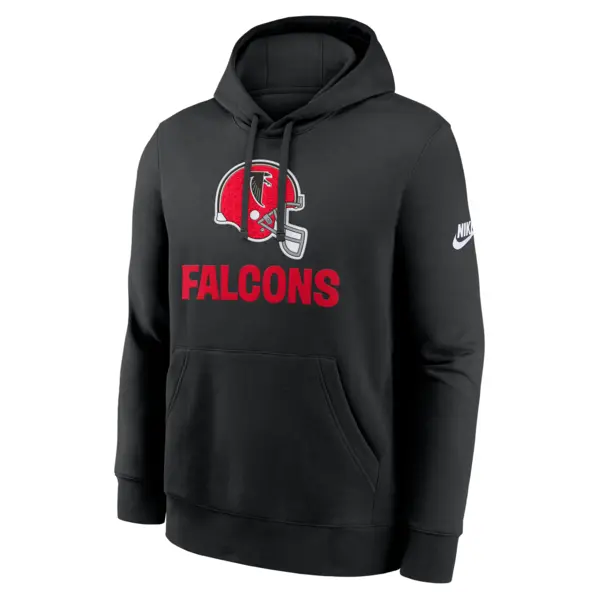 Nike Atlanta Falcons Nfl Pullover Hoodie - Black
