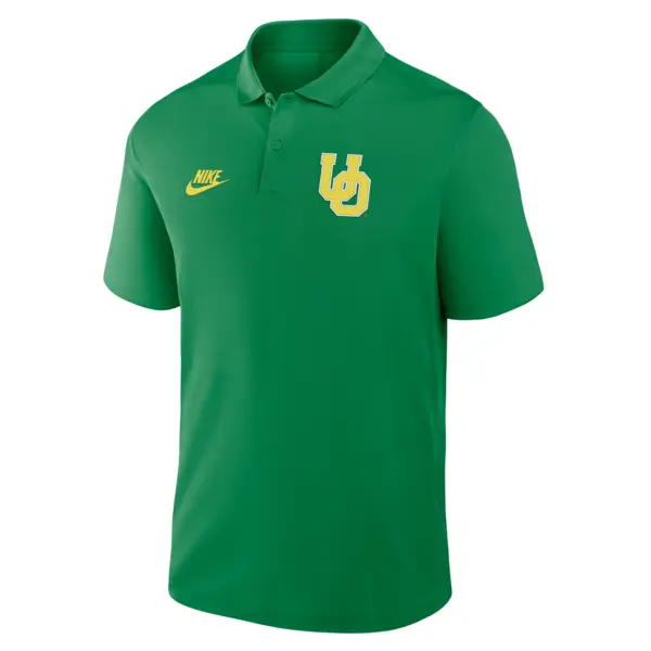 Nike Oregon Primetime Victory Legacy Vault Logo Dri-fit College Polo - Green