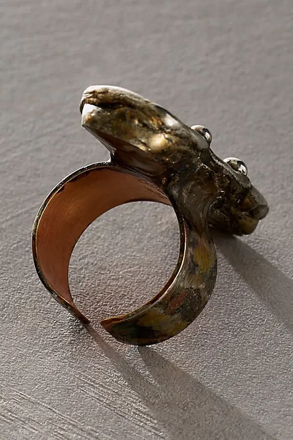 MIKAL WINN Triple Stone Ring