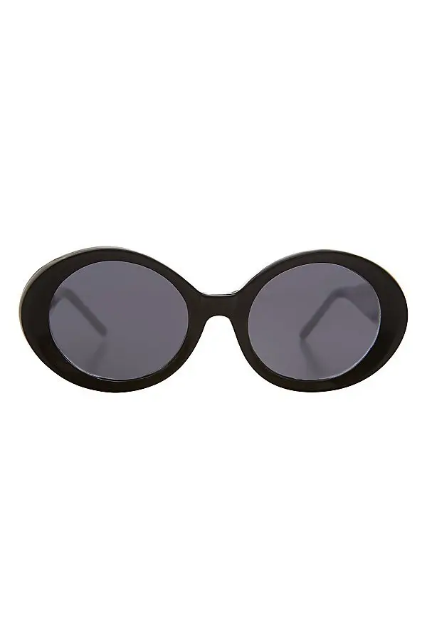 SUNGLASS MUSEUM Vintage Abby Sunglasses - Black