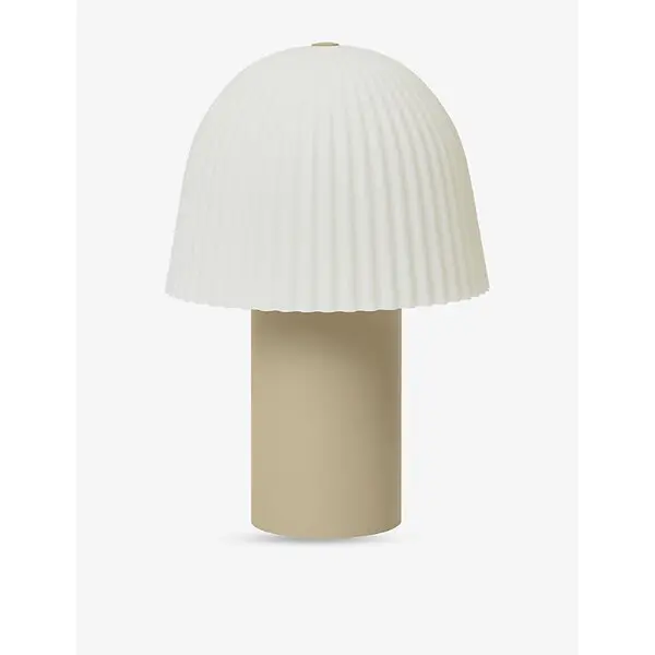 FERM LIVING Frill Portable Iron Lamp - Cashmere White