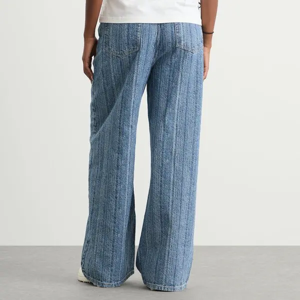 GANNI Structured Denim Baggy Jeans