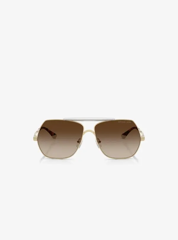 Michael Kors Denver Sunglasses In By - Brown