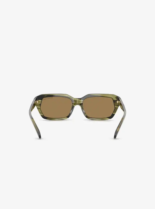 Michael Kors Lake Tahoe Rectangle Sunglasses - Green
