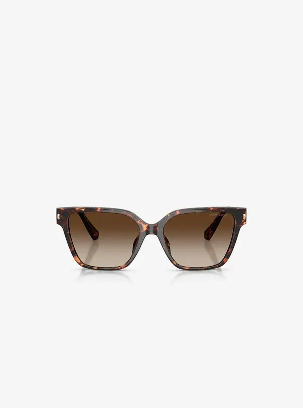 Michael Kors Piedmont Square Frame Sunglasses - Brown