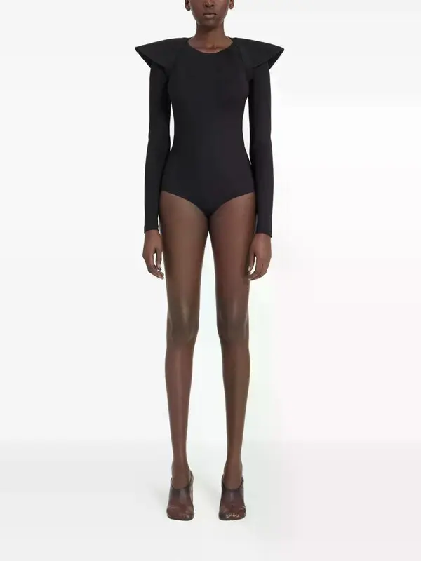 MAISON MARGIELA Shoulder-padded Shrug - Black