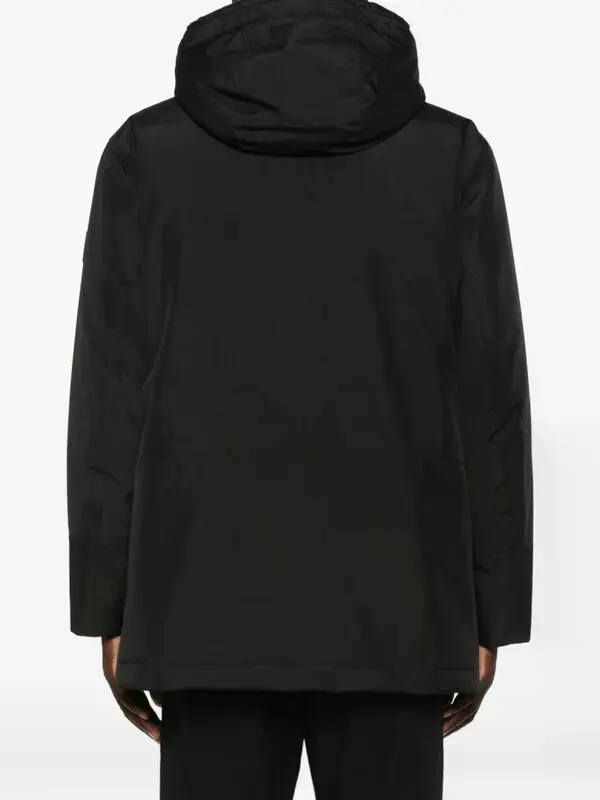 BOSS Hooded Logo-patch Jacket