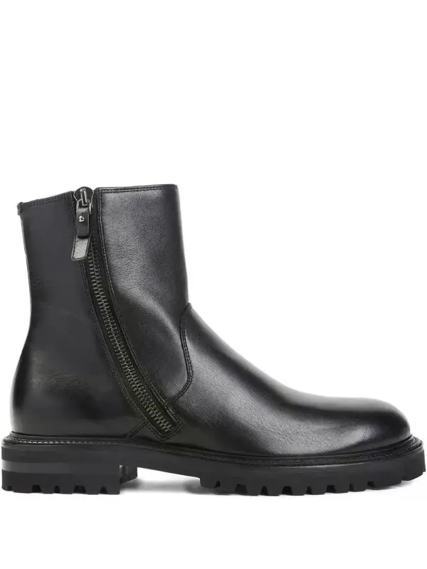 Giorgio Armani Ankle Zip Boots