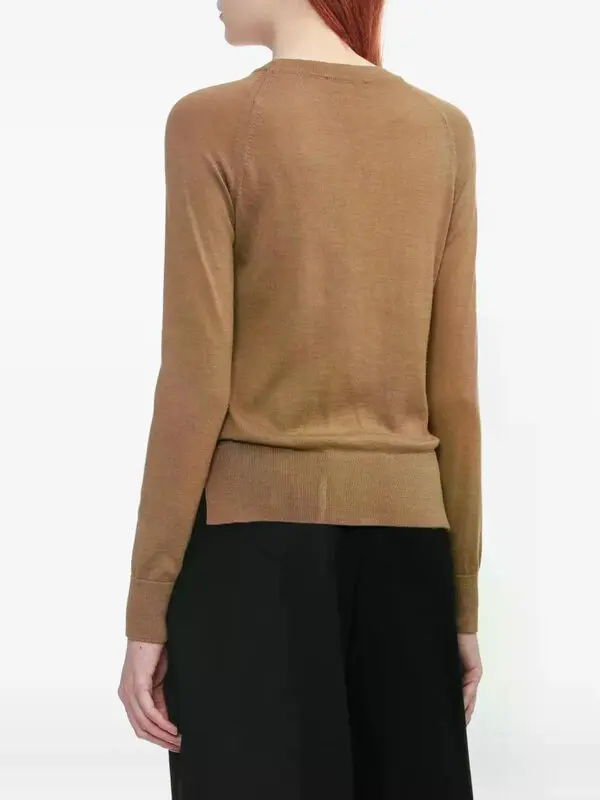 Simone Rocha Embellished Raglan-sleeve Sweater