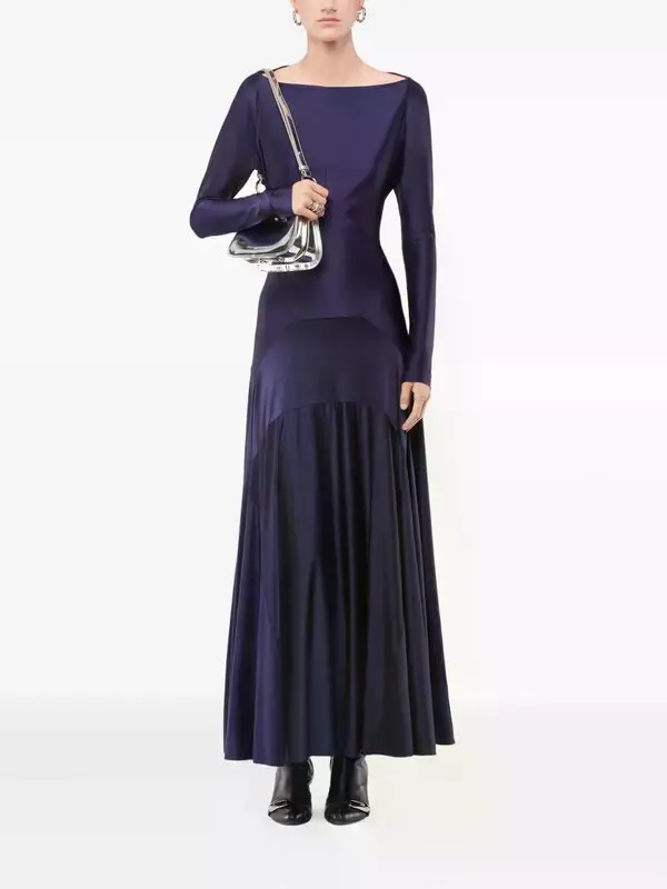 Rabanne Boat-neck Midi Dress
