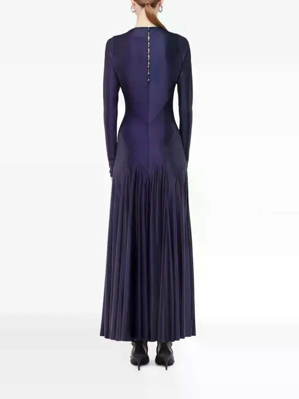 Rabanne Boat-neck Midi Dress