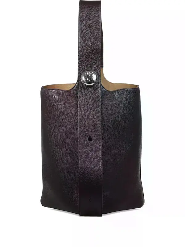 Loewe Large Pebble Button Tote Bag