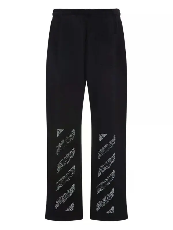 Off-White Embroidered-logo Trousers