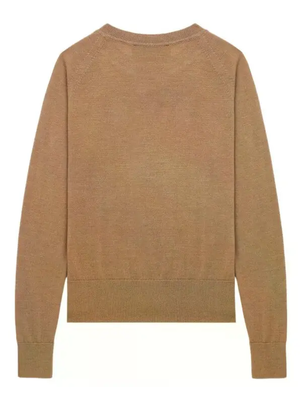 Simone Rocha Embellished Raglan-sleeve Sweater