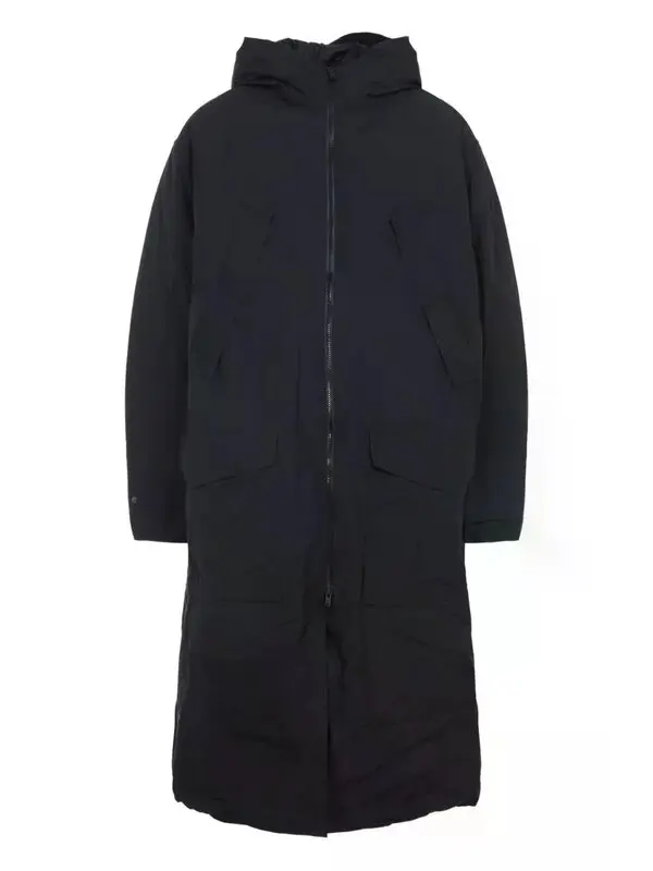 Y3 Hooded Flap-pocket Coat