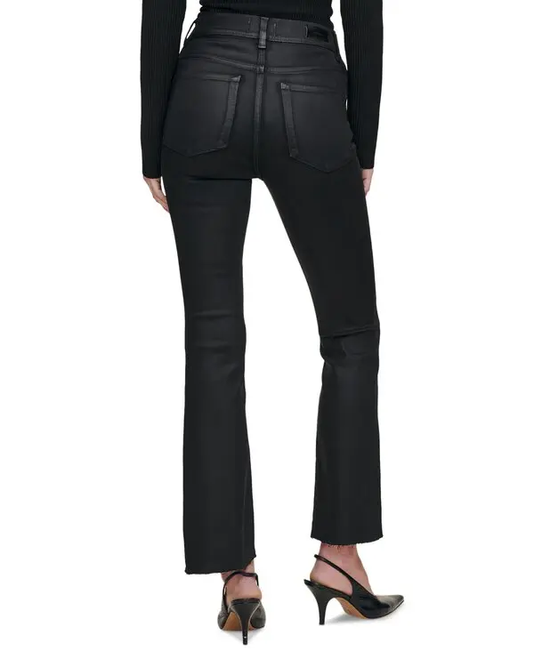 DL1961 Bridget Boot High-rise Instasculpt Coated Jeans