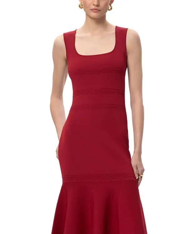Herve Leger Camille Midi Dress