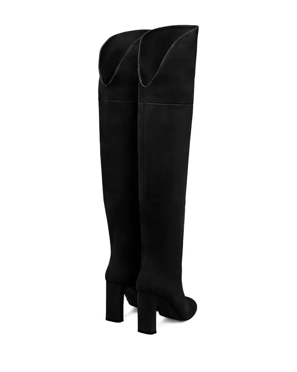 STUART WEITZMAN Babette Over-the-knee Tubo 85 Boots - Black