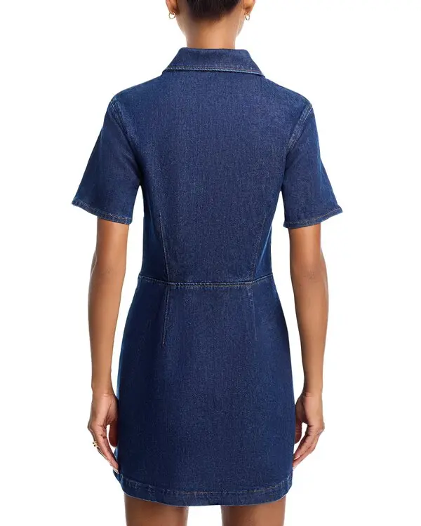 Paige Clementine Denim Mini Dress