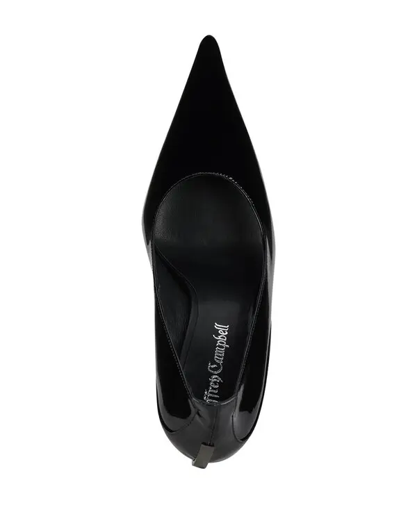 Jeffrey Campbell Freak-out Leather Pumps - Black Patent