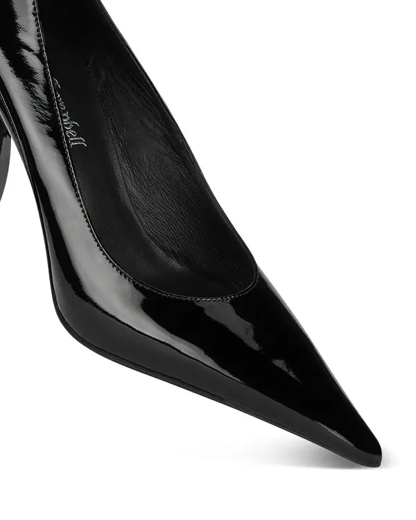 Jeffrey Campbell Freak-out Leather Pumps - Black Patent
