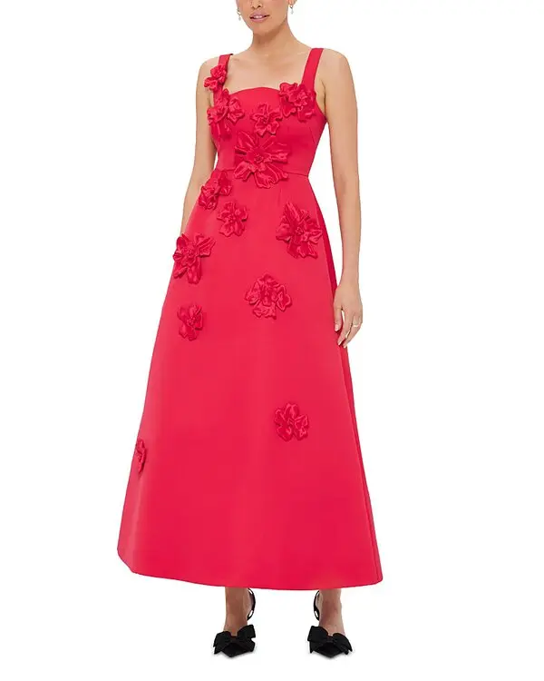 LEO LIN Rianne Applique Maxi Dress