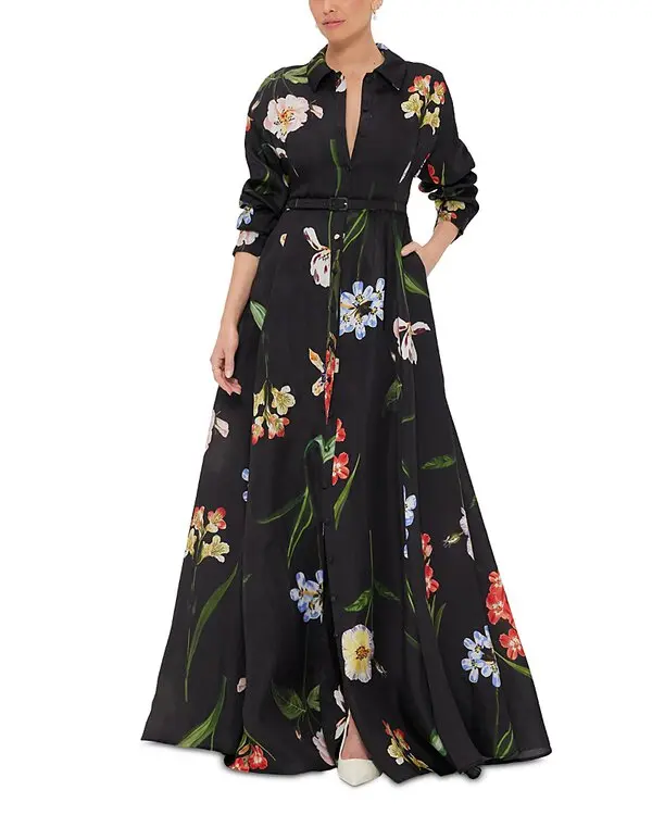 LEO LIN Josephine Silk Gown