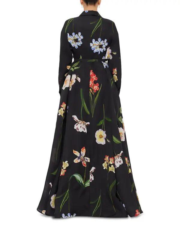 LEO LIN Josephine Silk Gown