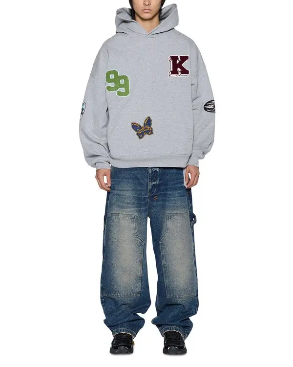 Ksubi Patched Ekcess Oversized Fit Hoodie
