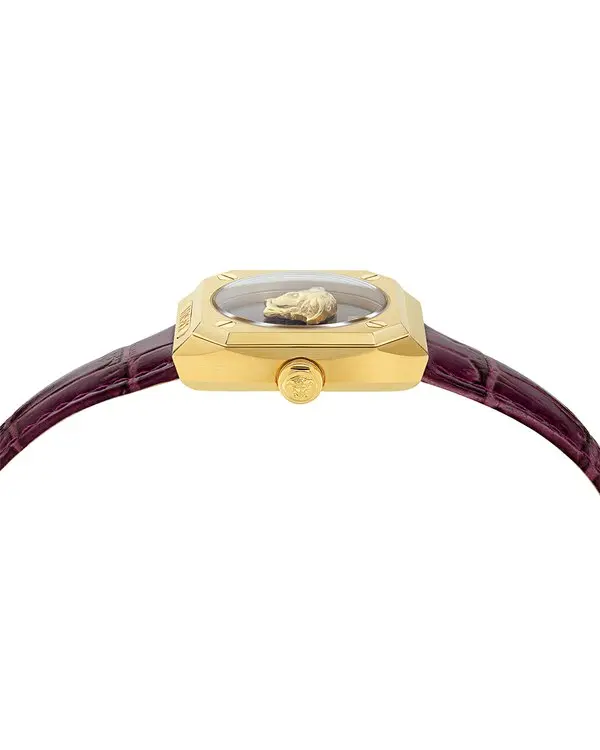 Versace Medusa Antares Watch, 35mm - Red/red