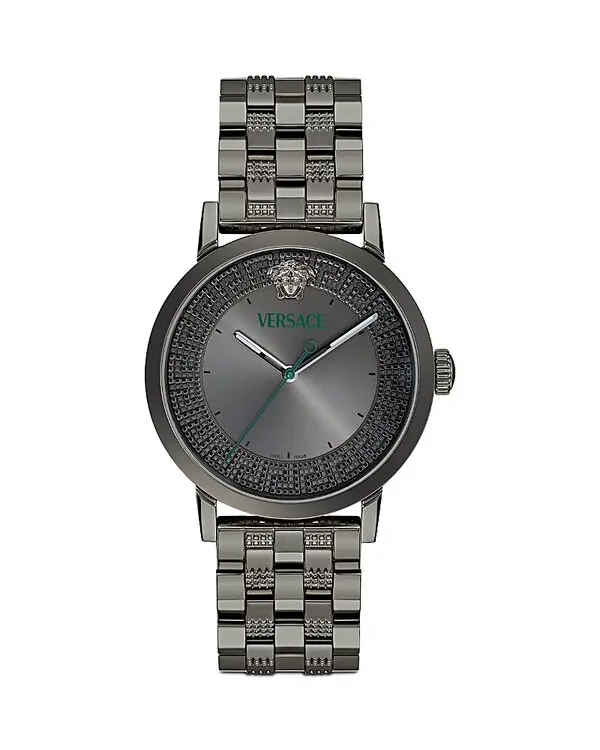 Versace Albireo 40mm Watch - Black/black