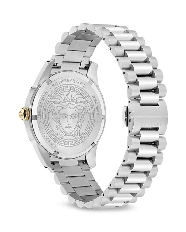 Versace Apodis Gmt Watch - Blue/silver