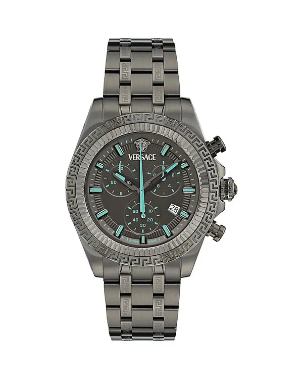 Versace Fornax Chronograph, 43mm - Gunmetal