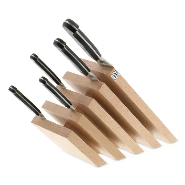 ZWILLING Slanted Italian Magnetic Block, Beech Wood - Natural