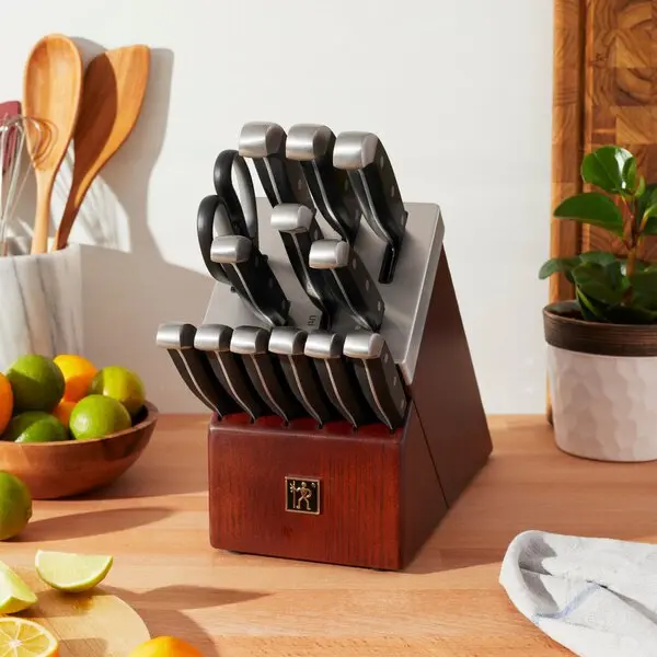 HENCKELS Statement 14 Piece Self Sharpening Knife Block Set
