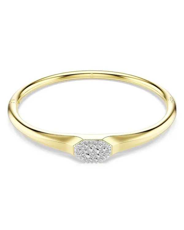 SWAROVSKI Dextera Pave Crystal Bangle - Gold