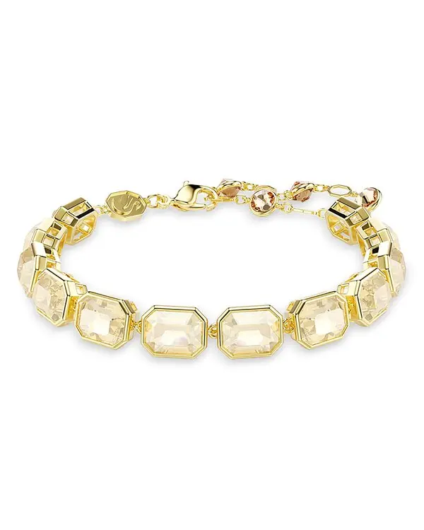 SWAROVSKI Millenia Tennis Bracelet - Gold